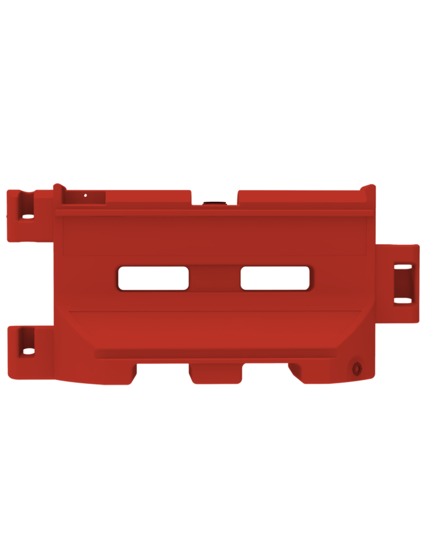 36" Interlocking Construction Barrier | WB36RED | Airport Safety Store