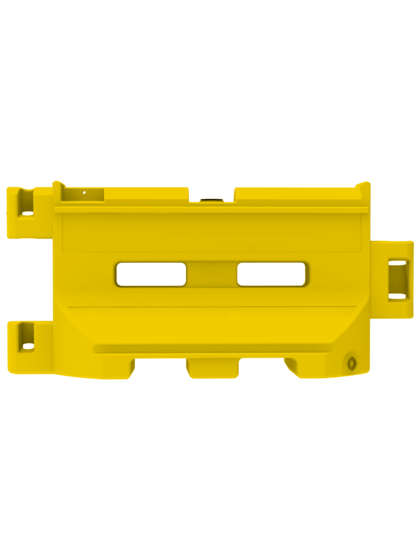 36" Interlocking Construction Barrier | WB36YEL | Airport Safety Store