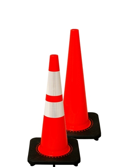 Orange Safety Cones - Runway Traffic Cones | Airport Safety Store