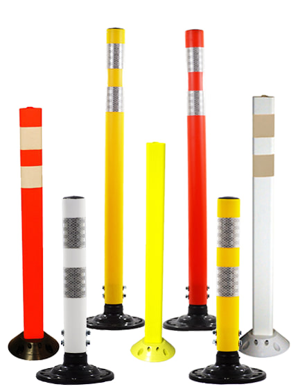Flexible Tarmac Delineator Posts | Airport Safety Store