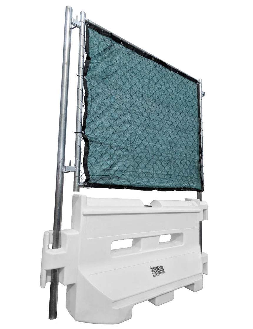 36" Interlocking Construction Barrier | WB36WHT-OPF-PFG | Airport ...